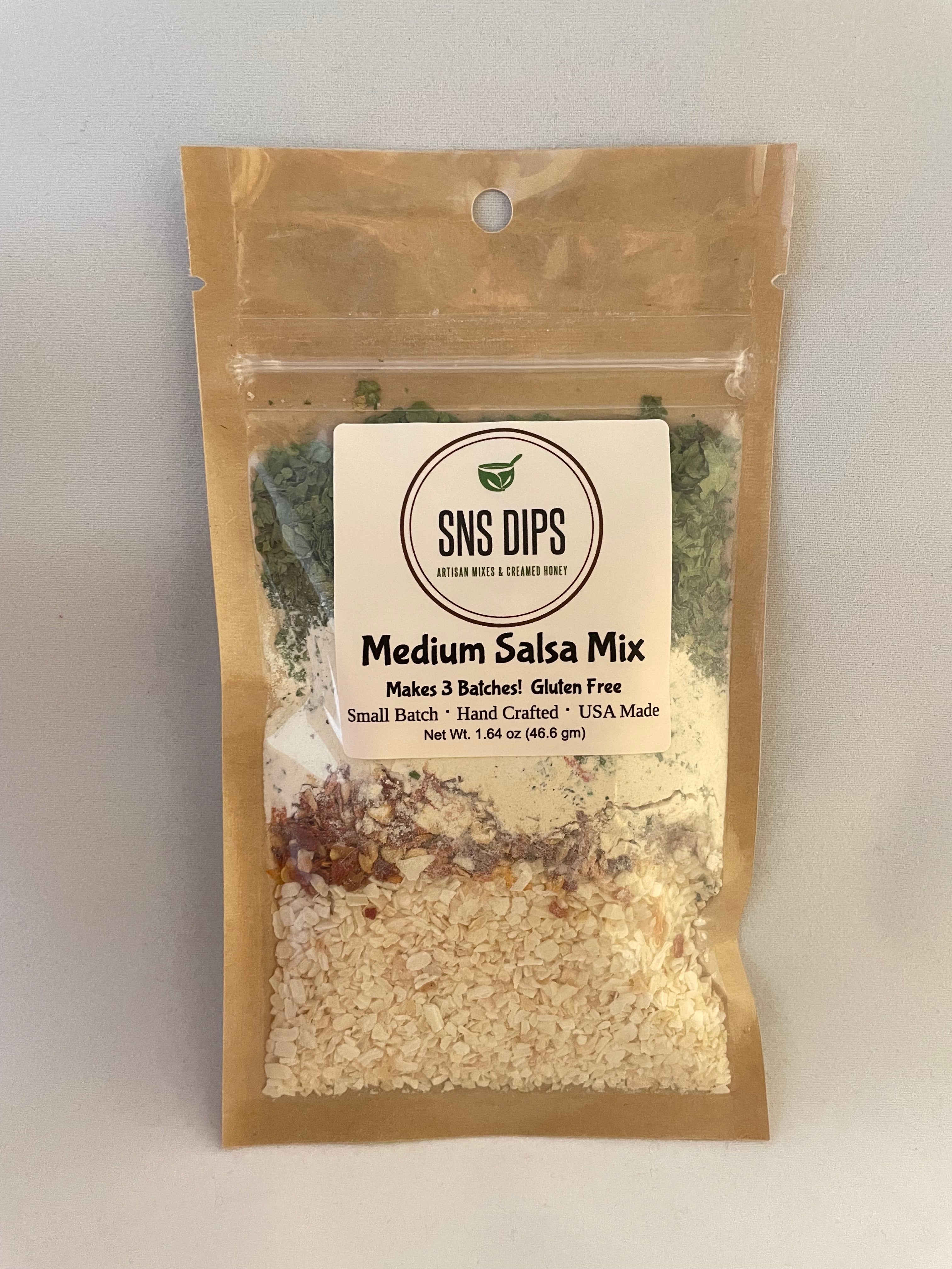 Medium Salsa Mix – SnS Dips